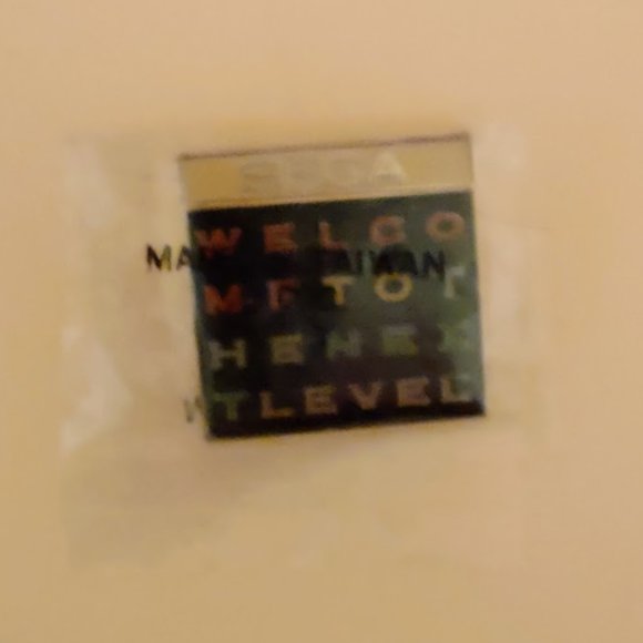 Sega | Accessories | Vintage Rare Sega Pin | Poshmark